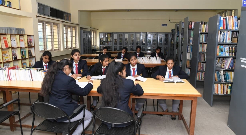 BEL First Grade College| Library Facilities